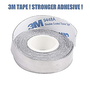 SummerHouse 2 Grams Per Inch High Density Golf Lead Tape 1/2'' x 100'' Available 0.025 Inch Thickness for Tennis Pickleball Paddles Racket and Fishing