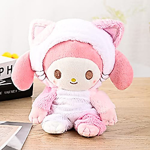 Plush Toy Cinnamoroll Little Twin Stars My Melody As Cat Plush Toy Cute Soft Stuffed Animals Girls Toys for Children MyMelody