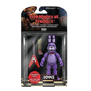 Funko 5" Articulated Action Figure: Five Nights at Freddy's (FNAF) - Bonnie The Rabbit - Collectible - Gift Idea - Official Merchandise - for Boys, Girls, Kids & Adults - Video Games Fans