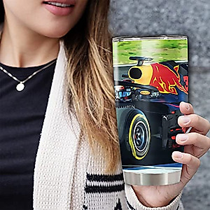DOINB TIAN Insulated Tumbler Max With Lid Verstappen Team Racing Stainless Steel Coffee Cup 20 Oz Vacuum Tumblers Travel Mug