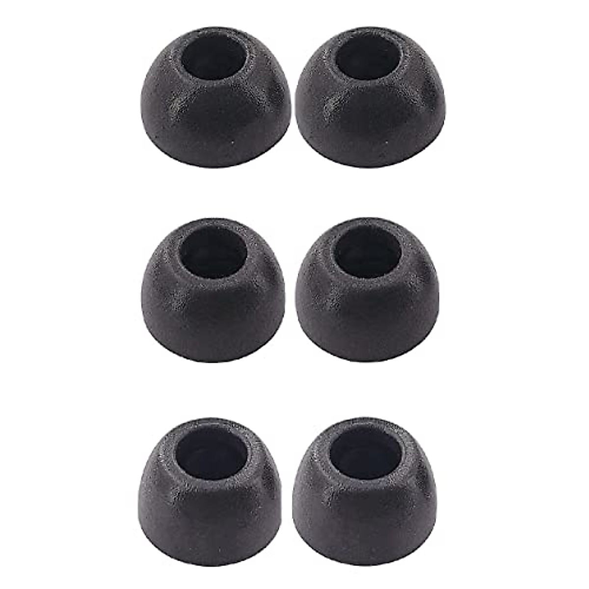 JNSA Memory Foam Ear Tips Compatible with Beats Fit Pro Earbud Headphones,3 Pairs,S/M/L 3 Size,Black (BFPFoam3)