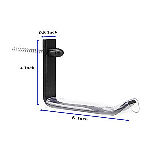 Lingyi Wall Mount Tire Rack Wheel Hangers - Space Saving Wheel Storage for Garage Shed, 8 Pack