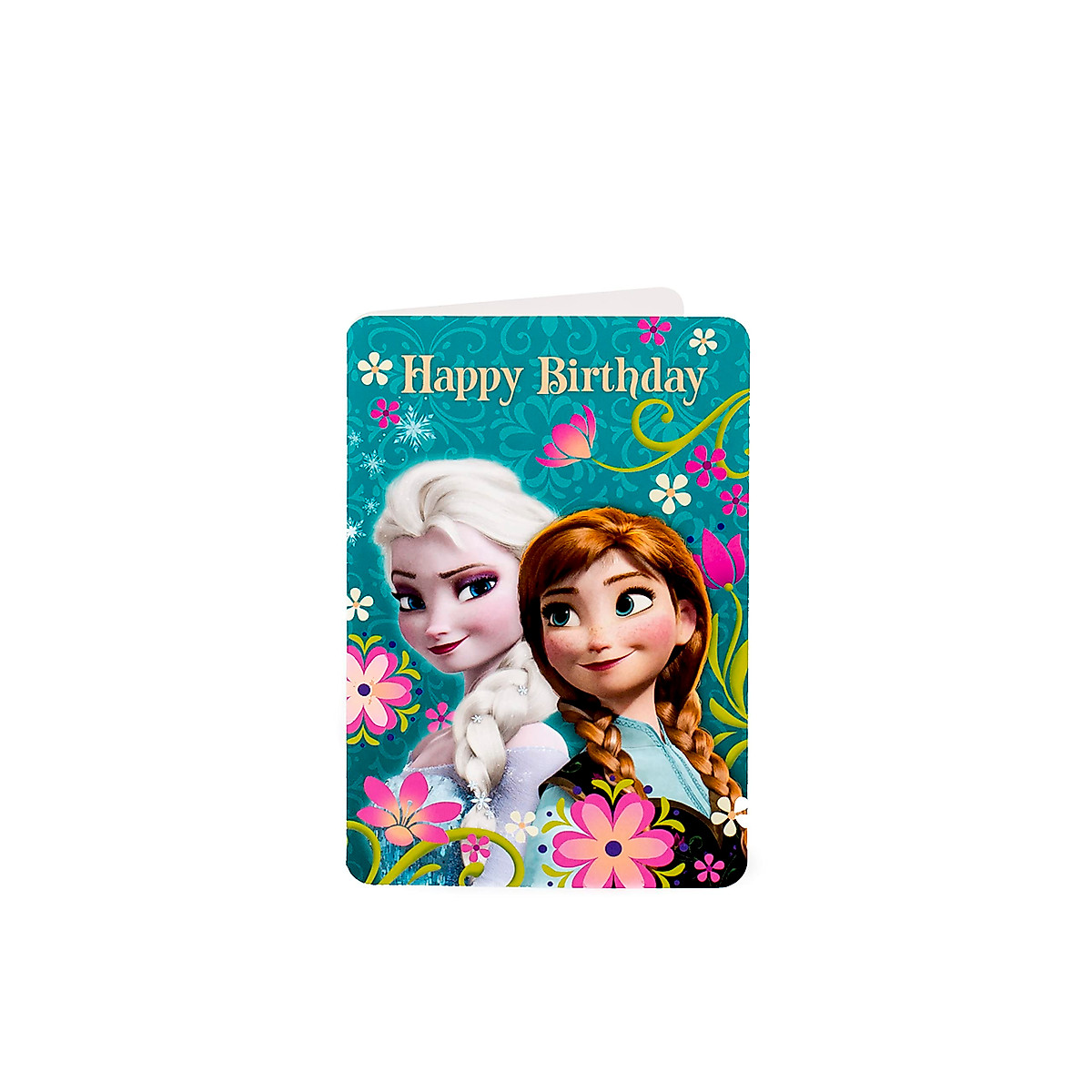 Hallmark 13" Large Frozen Gift Bag with Birthday Card and Tissue Paper (Anna and Elsa)