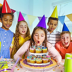 30 x Edible Cupcake Toppers Themed of Girl Pink Club Collection of Edible Cake Decorations | Uncut Edible on Wafer Sheet