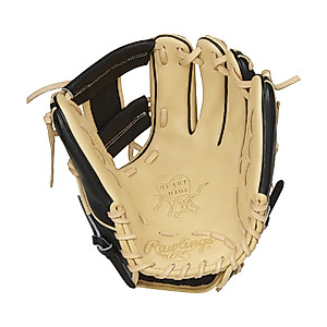 Rawlings Heart of The Hide ColorSync 5.0 Speed Shell 11.5" Infield Glove Right Hand Throw, Tan/Black