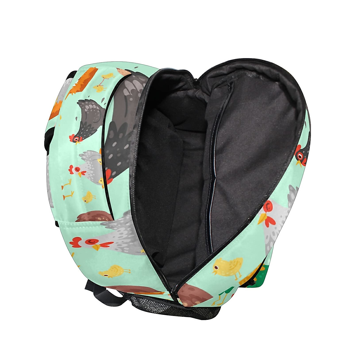 SUABO Funny Avocado Laptop Backpack for School Students Tablet Travel School Bag for Teens Boys Girls