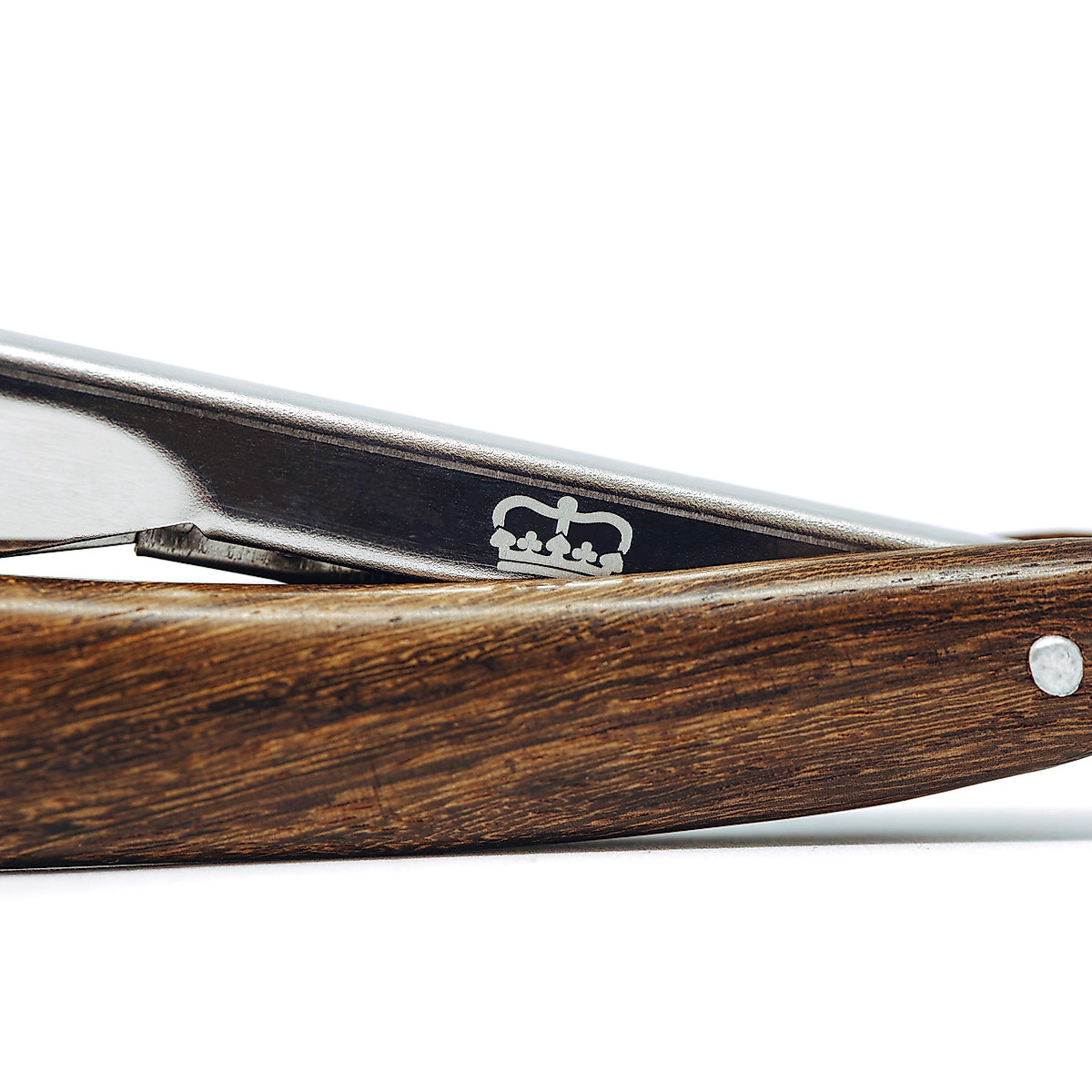 Cut Throat Straight Razor for Men by KING'S CUT THROAT ® - Men’s Cutthroat Shaving Straight Slider – Leather Travel Pouch and Velvet Kit Bag Included – Essential Male Grooming Accessory for Beards