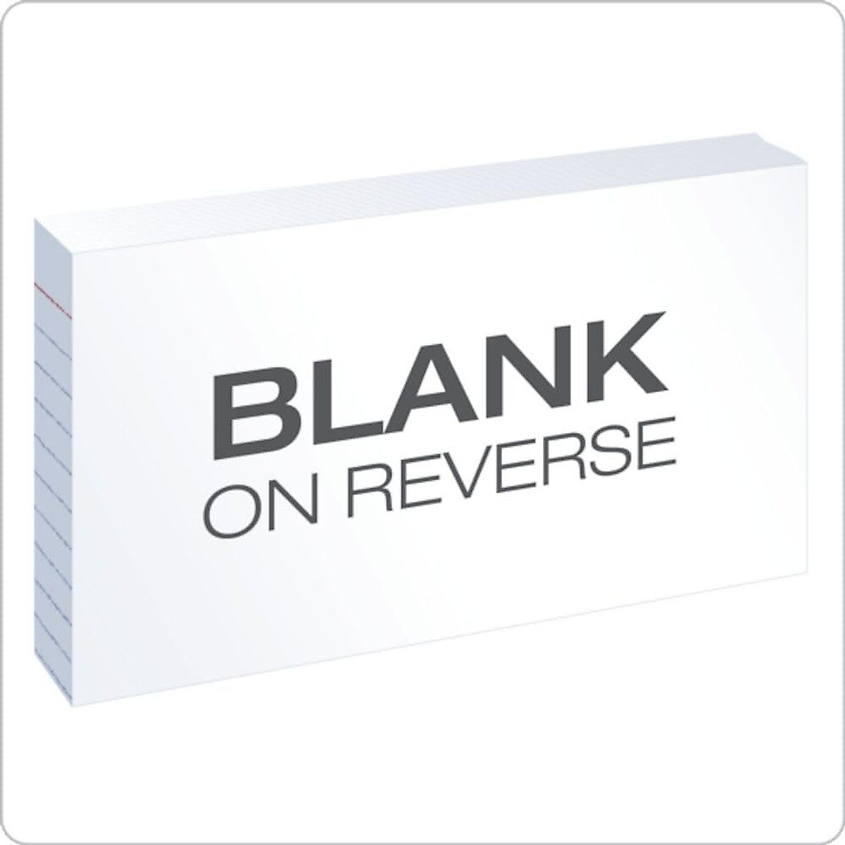 Oxford Ruled Index Cards, 3" x 5", White, 100-Pack (31)