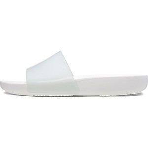 Crocs Women's Splash Slides Sandal, White, Numeric_7