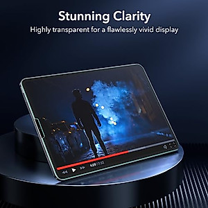 ESR 2 Pack Screen Protector for iPad Air 5th/4th Generation(2022/2020), iPad Pro 11 Inch (2022/2021/2020/2018) Screen Protector, Tempered Glass Film with Easy Application Tray, Anti-Scratch, HD