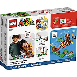 Lego 66677 Super Mario 2 in 1 Super Pack Building Kit (Contains 71360 Adventures with Mario and 71393 Bee Mario) Collectible Toy for Creative Kids 6+