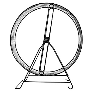 Balacoo Chinchilla Wheel Silent Hamster Exercise Wheels- Hamster Running Exercise Wheel- Hamster Running Wheels with Adjustable Stand for Hamsters Small Animals 10 Inch