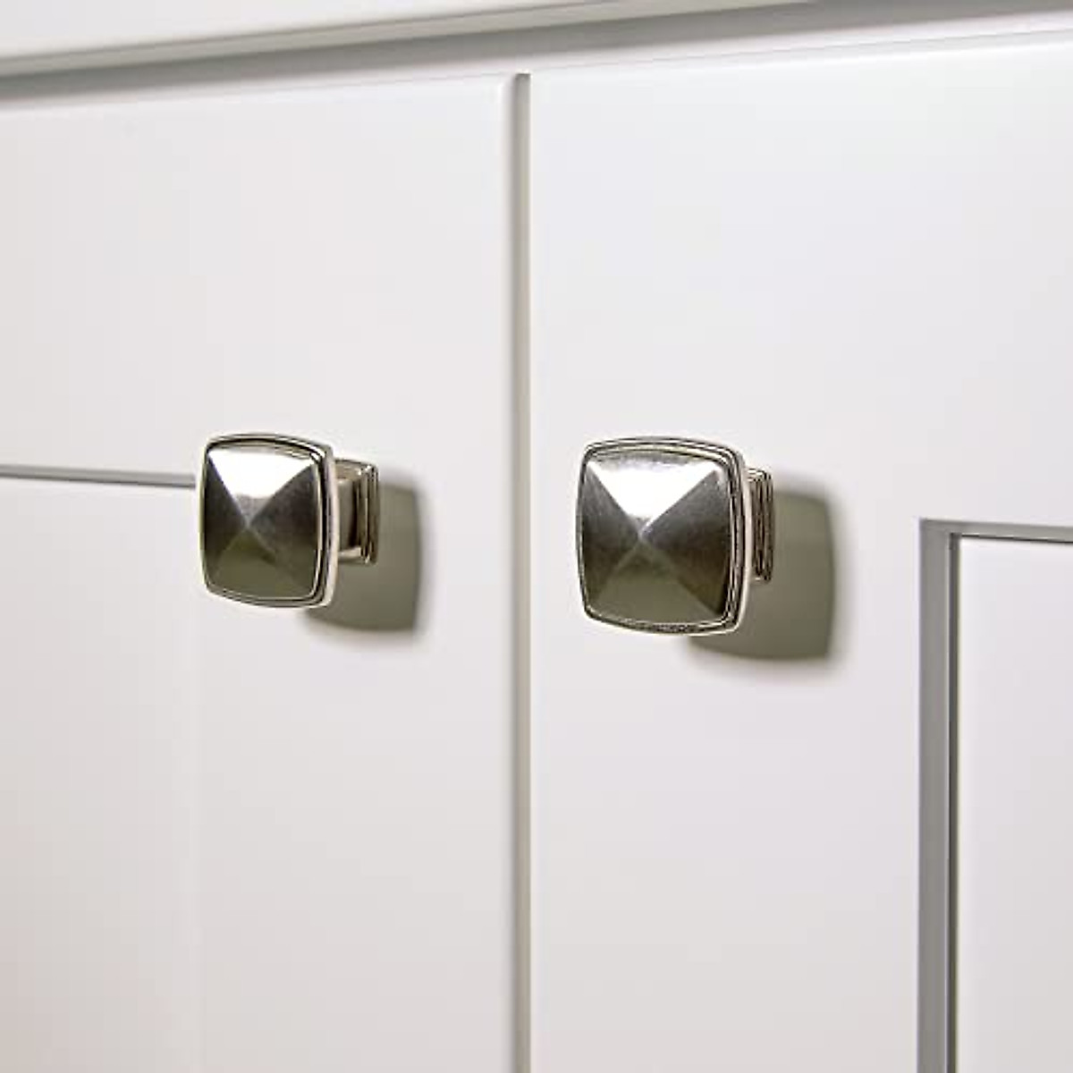 Design House 584870 Bath Shaker 2-Door Bathroom Vanity with Cultured Marble White Top, 4-Inch Centerset, 2 Piece