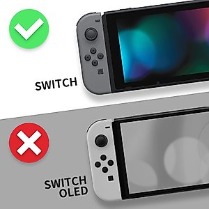 eXtremeRate Custom Soft Touch Grip Faceplate for Nintendo Switch Dock, Wood Grain Patterned DIY Replacement Housing Shell for Nintendo Switch Dock - Dock NOT Included