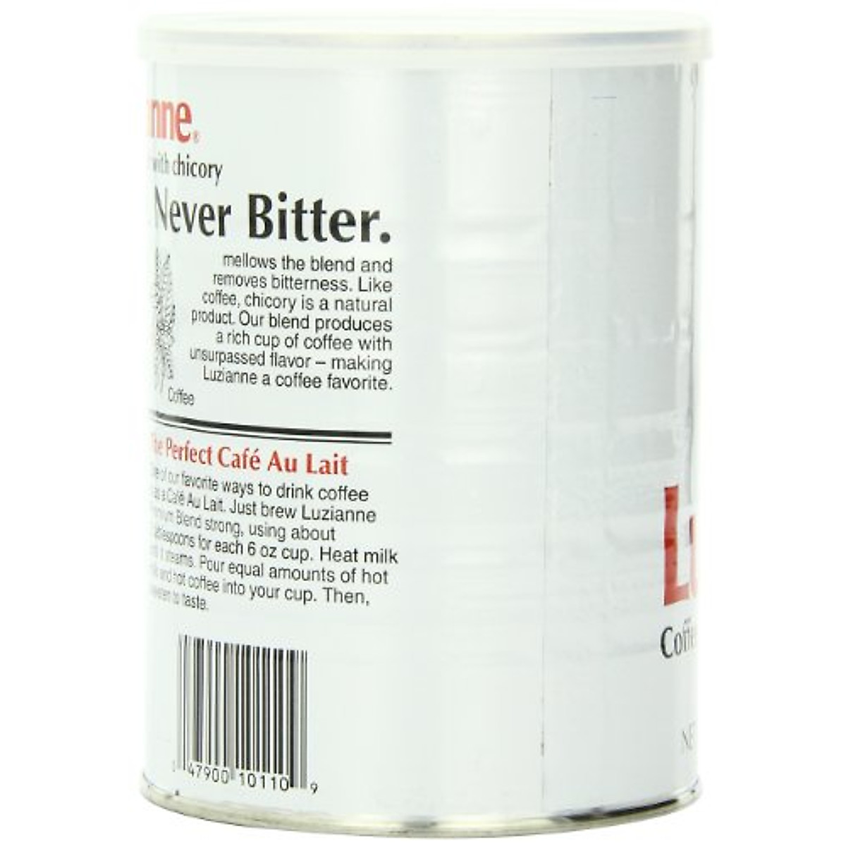 Luzianne Premium Blend Ground Coffee & Chicory, 16 Ounce Canister (Pack of 3)