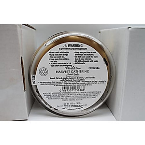 White Barn 3 wick candle Harvest Gathering compares to Bath and Body Works