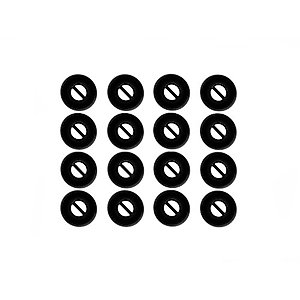 16pcs Small (B-NSEN) Premium Noise Isolation Eartips Adapters Compatible with Sennheiser (M2 IE) Momentum I and G CX 3.00 CX 5.00 CX 7.00BT HD1 HD1 Free, HD1 Wireless in Ear Earphones Headphones