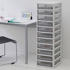 Iris office chest of 11-stage light gray OCE-1100R (japan import)