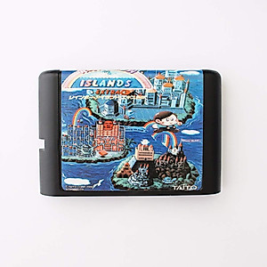 Spire Rainbow Islands 16 bit SEGA MD Game Card For Sega Mega Drive For Genesis
