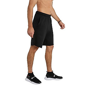 Champion Men's Graphic Jersey Short, black, X Large