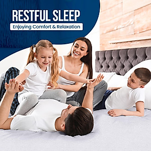 Utopia Bedding Waterproof Mattress Protector California King Size, Premium Terry Mattress Cover 200 GSM, Breathable, Fitted Style with Stretchable Pockets (White)