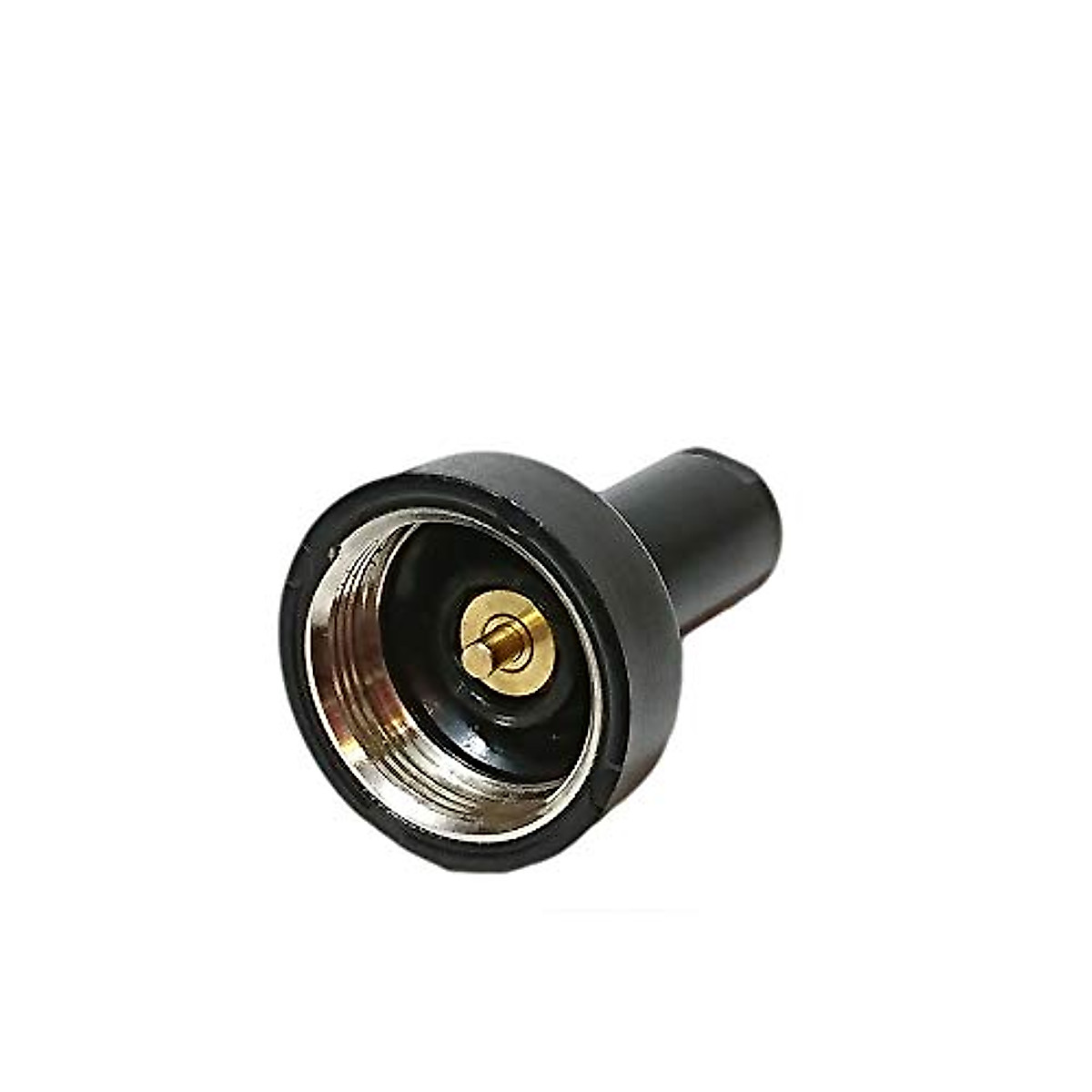 UngSung NMO to 3/8" x 24 Thread Antenna Stud Made by Copper Antenna Mount Adapter for Cell Ham Two Way Radio Antenna (1 PC)