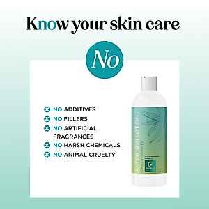 After Sun Lotion with Aloe Vera - Ultra Cooling Aloe Vera for Sunburn Hydration with Cocoa Butter & Rosehip Oil - Hydrating Aloe Lotion After Sun Moisturizer for Dry Skin with Hyaluronic Acid