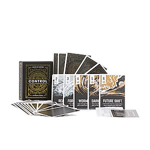 Keymaster Games Control 2nd Edition: Quick, Travel Sized 2 Player Card Game About Time Travel