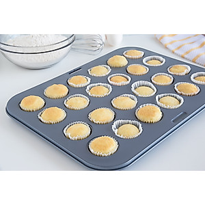 Fox Run Mini Muffin Pan, 24-Cup, Preferred Non-Stick