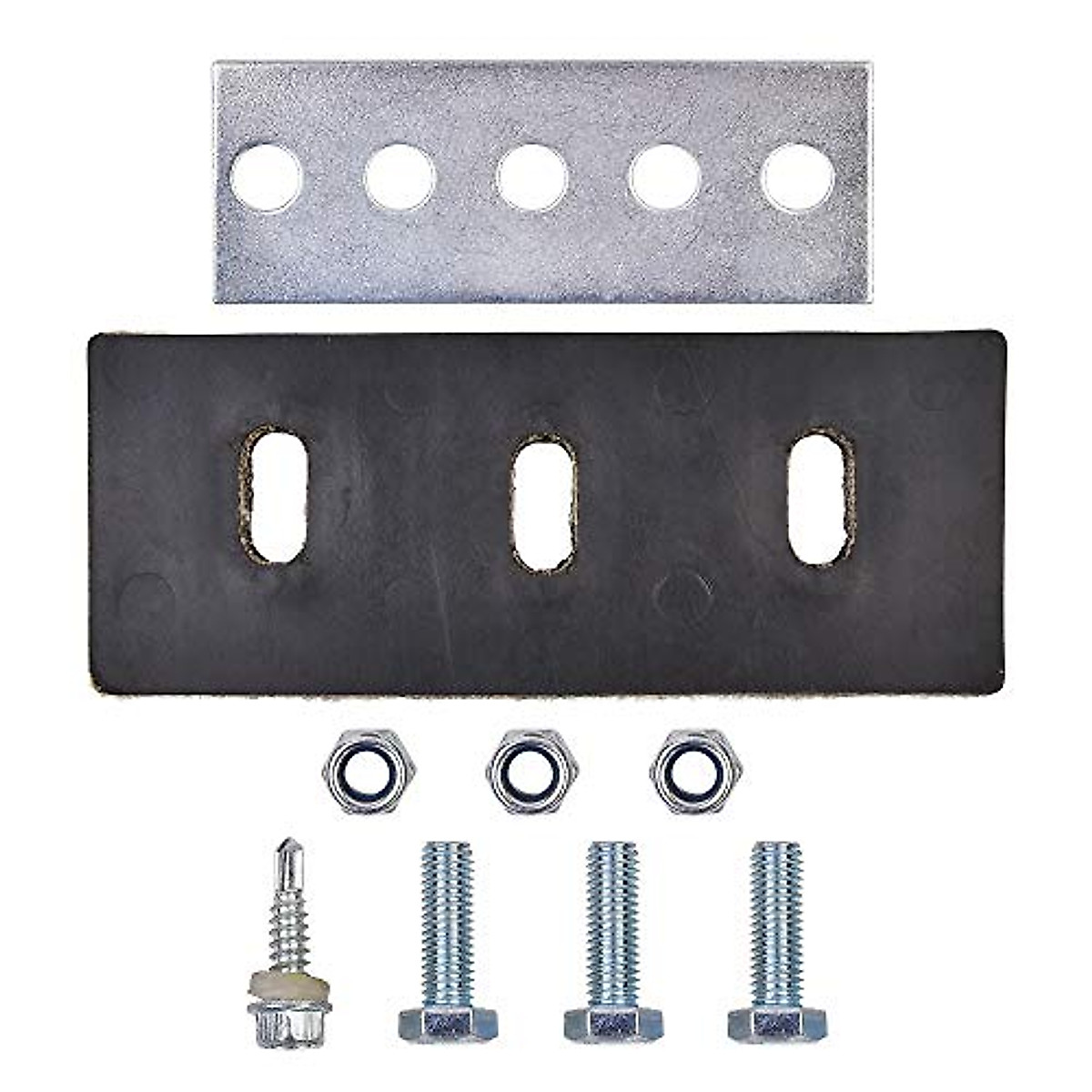 Universal Snow Blower Impeller Kit 3/8" 3-Blade Modified Parts Replacement for 2 Stage Machine