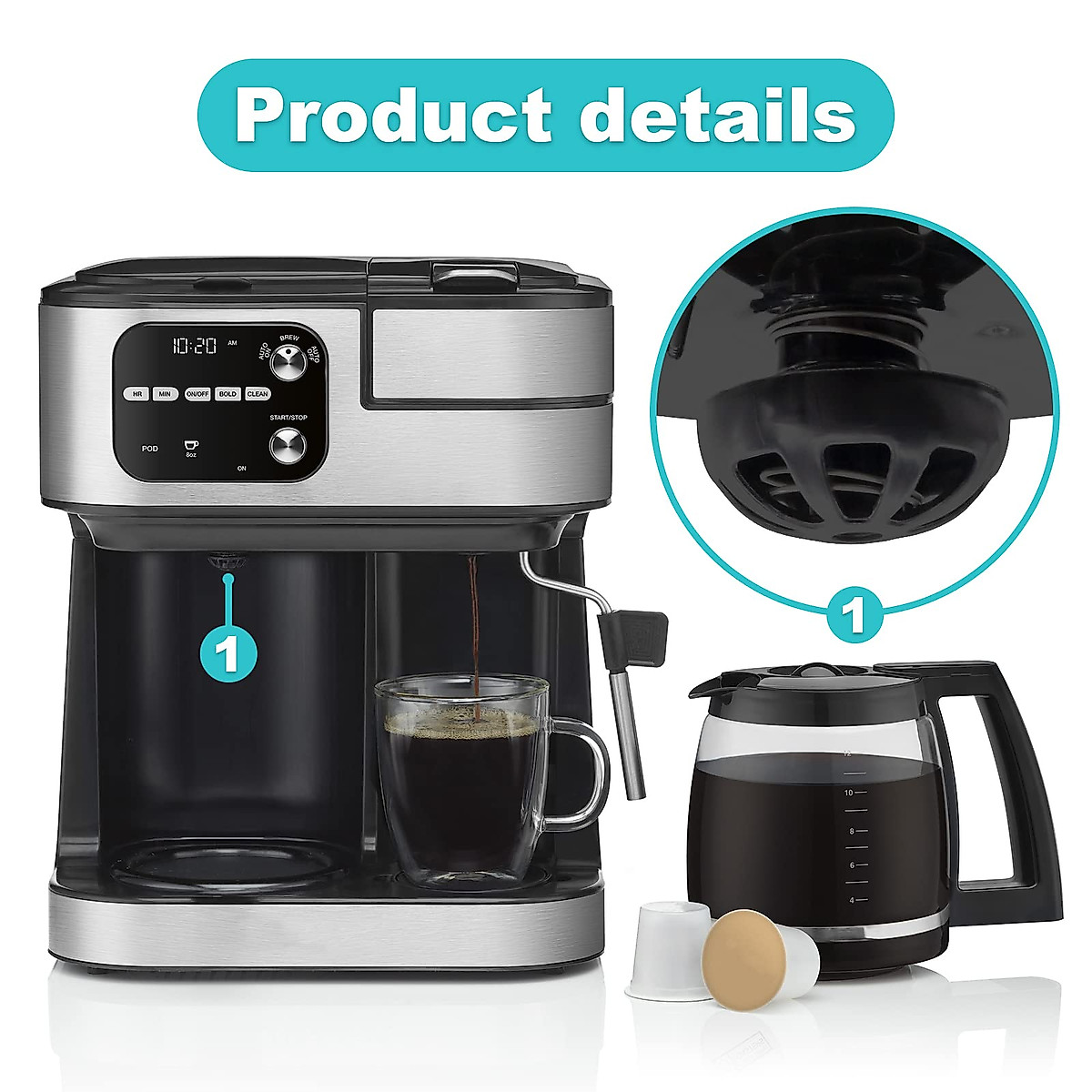 Replacement Brew Basket 185774-000-000 for Mr. Coffee