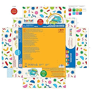 Battat – Toy Cash Register For Kids, Toddlers – 48Pc Play Register With Toy Money, Credit Card – Blue Calculating Cash Register – Pretend Play Toy – 3 Years + – Blue Calculating Cash Register