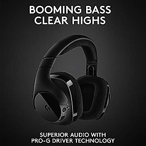 Logitech G533 Wireless Gaming Headset – DTS 7.1 Surround Sound – Pro-G Audio Drivers