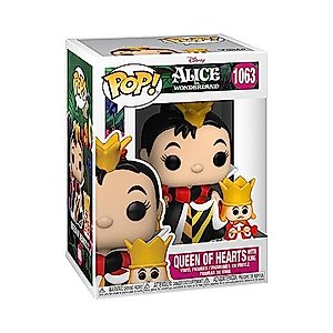 Funko POP Buddy Disney: Alice in Wonderland 70th - Queen with King, Multicolor