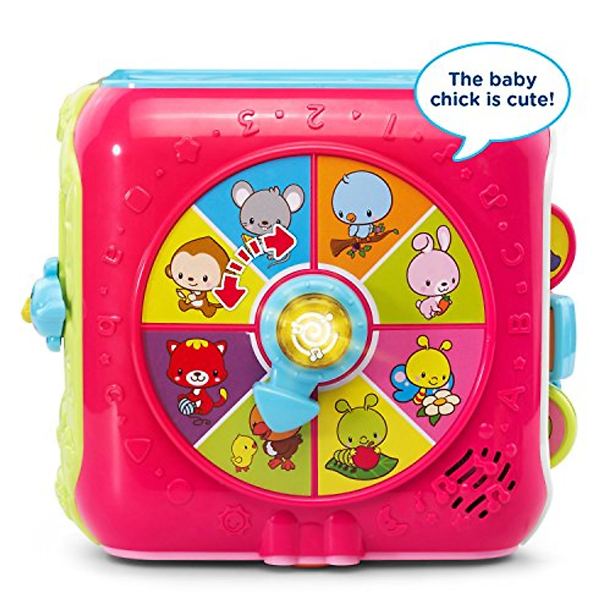 VTech Sort and Discovery Activity Cube (Frustration Free Packaging), Pink