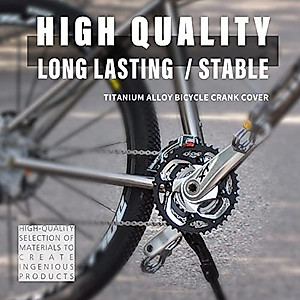 TiTo Titanium Bike Crank Cover M20 Screw Titanium Alloy Bicycle Crank Arm Fixing Bolt Thread Cover Cap for Road Bike MTB（Sandblasting）