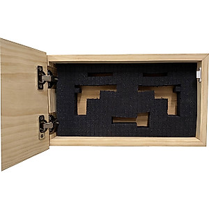 American Flag Concealed Gun Cabinet, Hidden Gun Storage American Flag (Whitewashed)