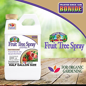 Bonide Captain Jack's Fruit Tree Spray, 64 oz Concentrate, Insect & Disease Control Spray for Organic Gardening