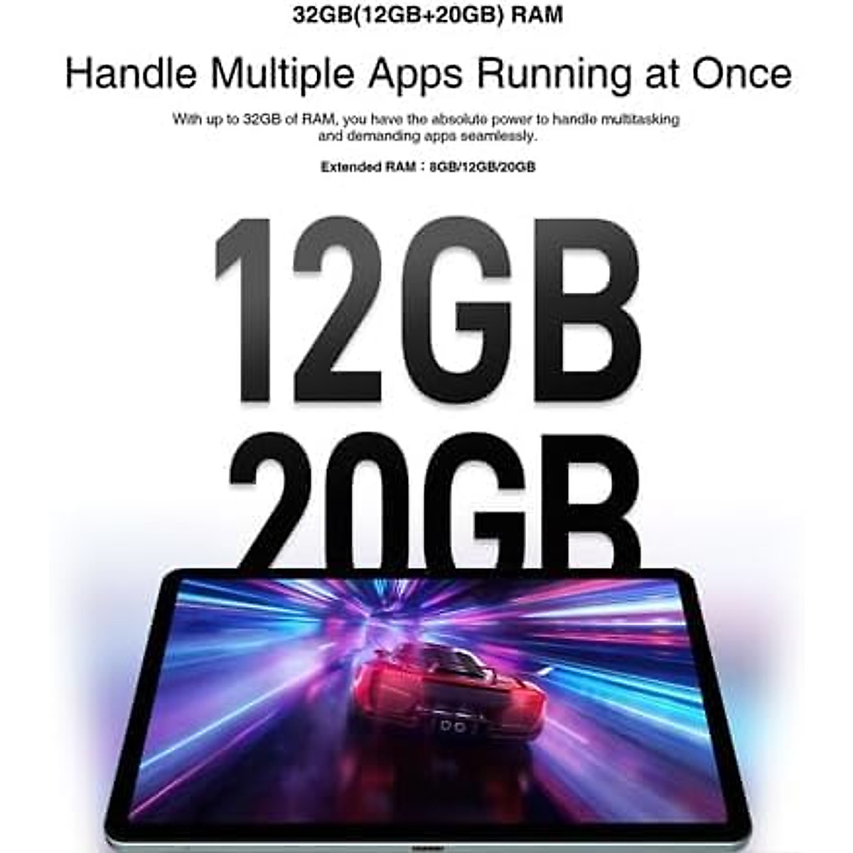 DOOGEE T10 Android Tablet 2K HD 10.1 inch, 8+7GB RAM 128GB ROM(TF 1TB), Octa-Core Android 12 OS, Battery 8300mAh, 2.4/5G WiFi＆Bluetooth 5.0, 13MP+8MP Camera, TÜV Low Bluelight Tablet for Kids（Blue）