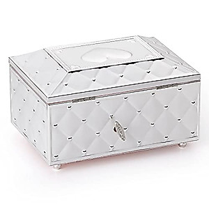 Lenox Personalized Childhood Memories Ballerina Jewelry Box, Custom Engraved Musical Jewelry Organizer, My First Jewelry Box for Kids, Children, Little Girls Pink