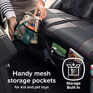 Diono Ultra Mat Fits3 Across Extra Large Car Seat Protector for Complete Protection Against Dirt & Scratches, Crash Tested, High Strength, Water Resistant with Thick Padding for Durable Protection