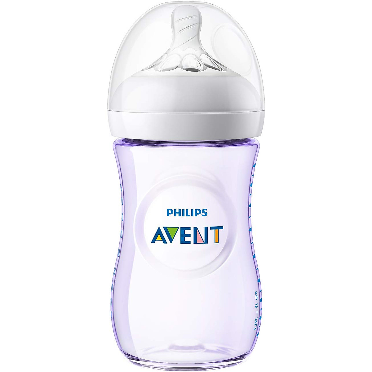 Philips Avent Natural Baby Bottle Purple Gift Set, SCD113/23