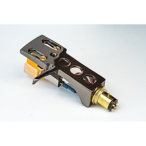 Titanium plated Headshell, mount with cartridge and stylus, needle for Stanton T 50, T 52, T 55 usb, T 60, T 62, T 80, T 92, T92 usb, T 120, ST 100, ST 150, MADE IN ENGLAND
