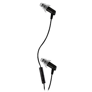Etymotic Research ER23-HF3-BLACK Noise-Isolating In-Ear Earphones with 3 Button Microphone Control,Black,With Mic