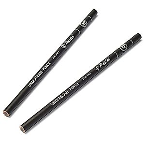Pasler® Underglaze Pencil set,Underglaze Pencils for bisque or greenware, pack of 2 black