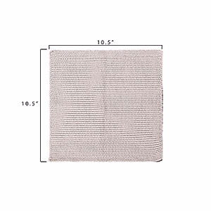 Square Cotton Knit Dish Cloths (Set of 2 Pieces)