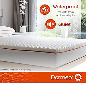 Dormeo Twin XL Mattress Bed Toppers and Twin XL Premium Mattress Protector - Waterproof Mattress Protector with Cooling Technology