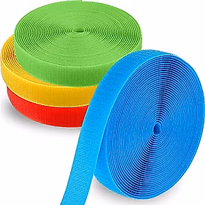 4 Roll 100 Feet Carpet Marker Strips for Classroom Tape for Carpet for Teachers and Social Distance (Red, Green, Yellow, Blue)