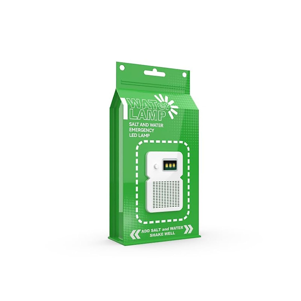 Outdoor Saltwater lamp, can be Illuminated with Salt and Water, 200 Hour Battery Free Emergency Light high Brightness 3LED Camping Light is Essential for Camping. Lifesaving Equipment with SOS (2)