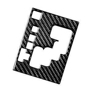 BLAKAYA Compatible with Carbon Fiber Center Control Gear Shift Panel Trim Cover Interior Accessories for Toyota 4Runner SUV 2010-2024(1PCS Black)